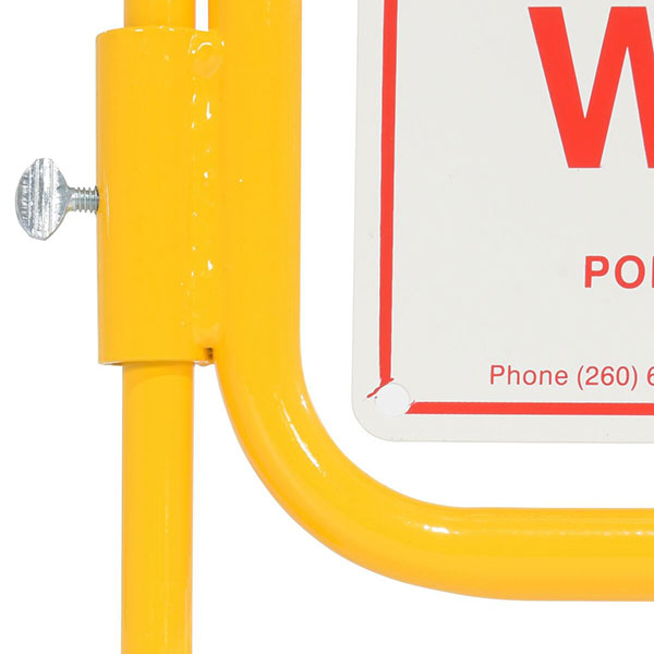 Flag Rail Chock W/ Adjustable Height Leg|Parallel Industrial